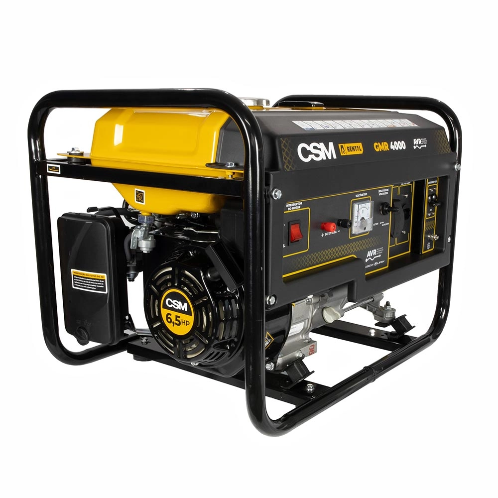 Gerador Gasolina 4T 6,5HP 4kVA Bivolt GMR4000 CSM Ferramentas elétricas ...